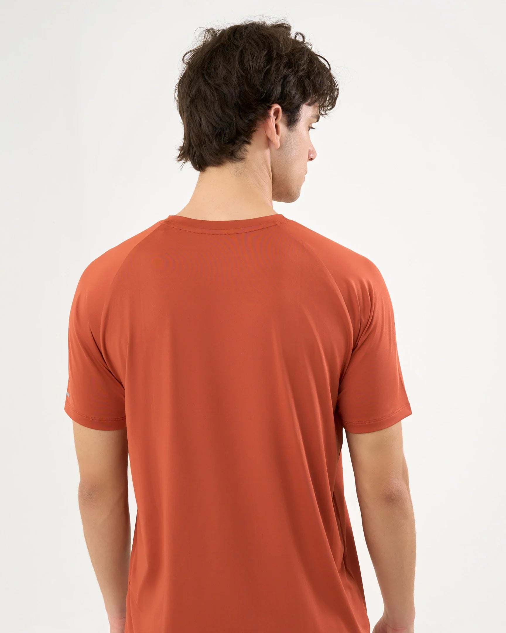 DCYPHR Men's AUSM5X™ Crewneck Tee-Burnt Orange - Sportsstation